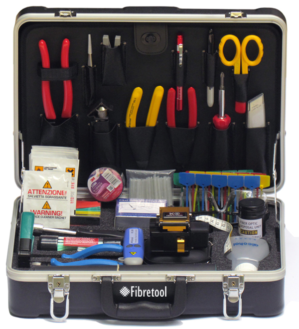 HW-306A Universal Fiber Fusion Splicing Tool Kit Fusion Splicing Tool Kit