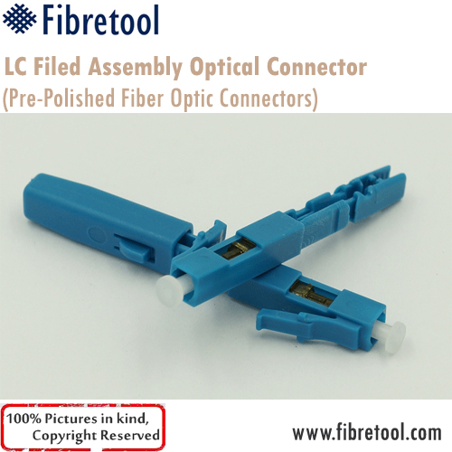 LC Field Assembly Optical Connector FTTH Fast Connectors