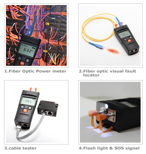 MT-4 Fibretool 4-IN-1 Fiber Optic Power Multimeter